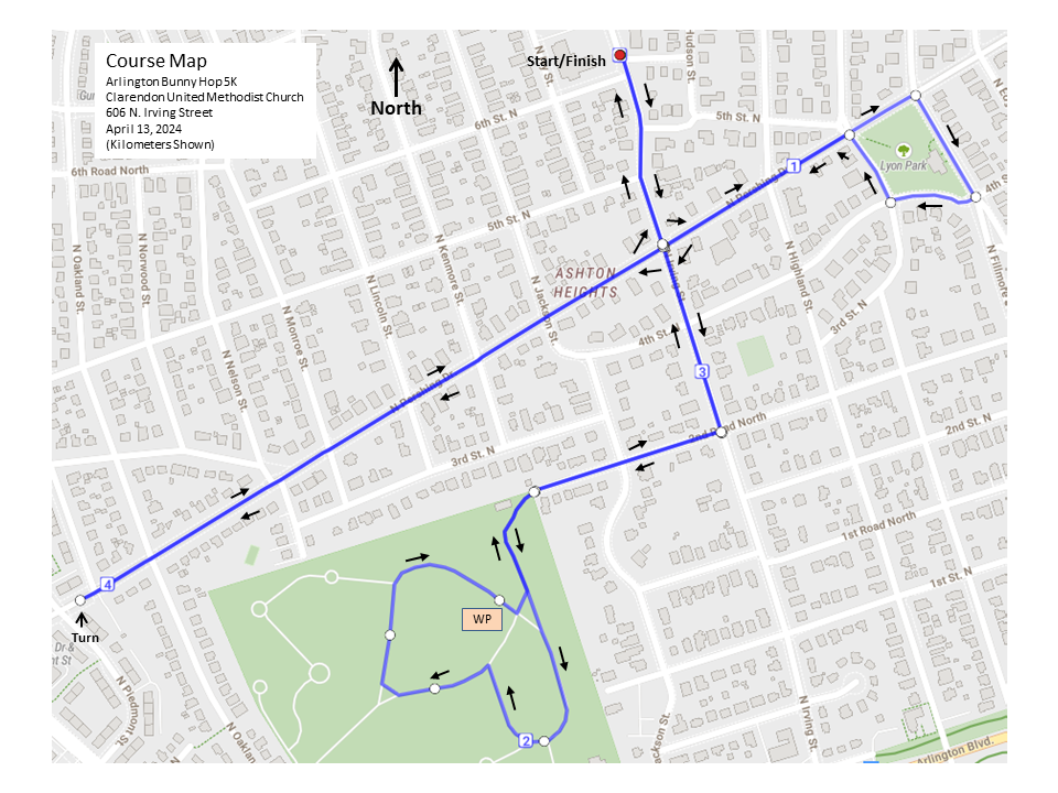 Course | Arlington Bunny Hop 5K